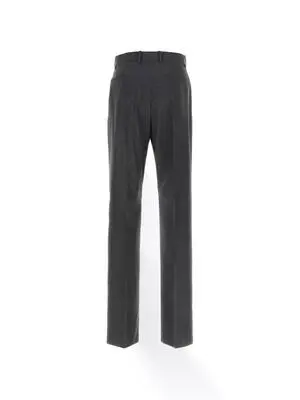 JIL SANDER Wool Pressed Crease Trousers