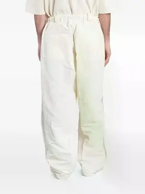 WILLY CHAVARRIA Satin-trim Wide-leg Trousers