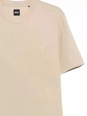 BOSS Logo-embroidered T-shirt