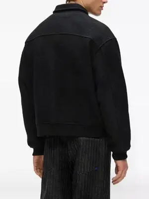 Karl Lagerfeld Logo-patch Bomber Jacket