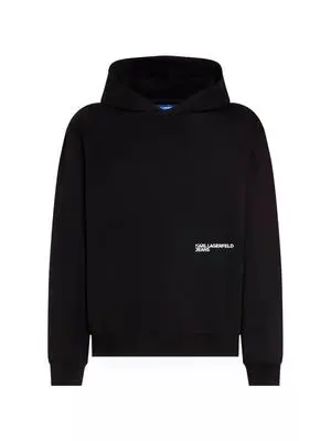 Karl Lagerfeld Karlism Hoodie - Black