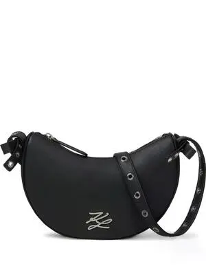 Karl Lagerfeld K/autograph Bow Crossbody Bag - Black
