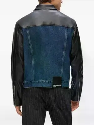 Karl Lagerfeld Panelled Denim Jacket