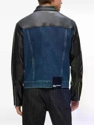 Karl Lagerfeld Panelled Denim Jacket