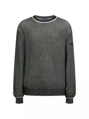 Karl Lagerfeld Waffle-knit Sweater - Black