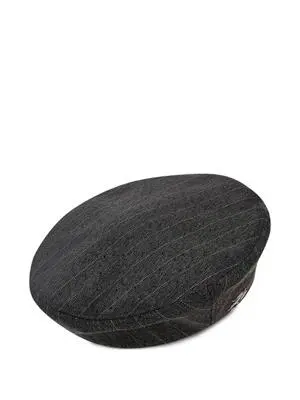 Karl Lagerfeld K/autograph Pinstripe Beret