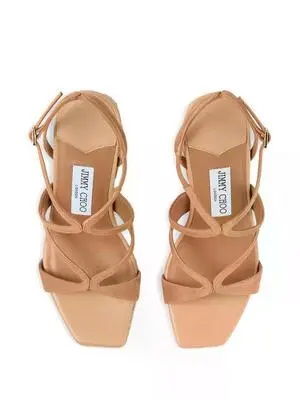 JIMMY CHOO Ayla Floral-appliqué Espadrilles