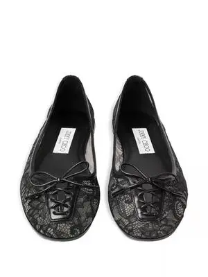 JIMMY CHOO Scarlett Lace Ballet Flats
