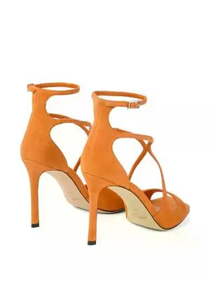 JIMMY CHOO Azia 95 Strap Sandals