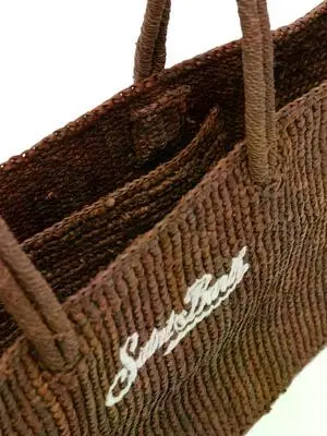 MC2 SAINT BARTH Raffia Shoulder Bag