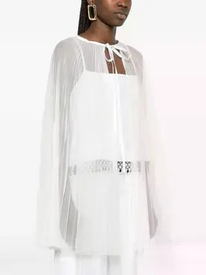 Fabiana Filippi Pleated Cape