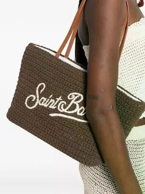MC2 SAINT BARTH Woven Shoulder Bag