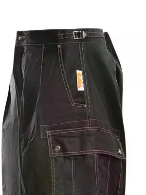 PDF Contrast Stitch Cargo Pants