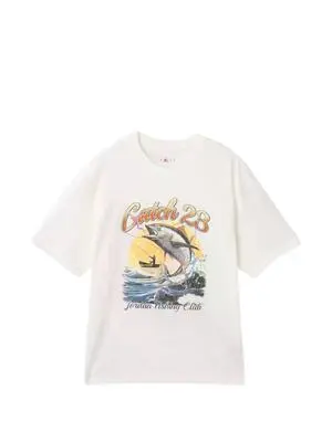 JORDAN Graphic-print T-shirt - White