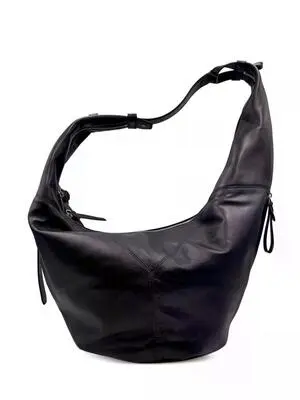 BONASTRE Bow Curved-zip Shoulder Bag