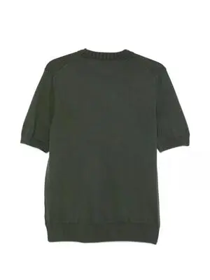 FILERIA Ribbed-trim Short-sleeve T-shirt