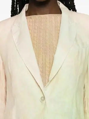 120% Lino Single-breasted Blazer