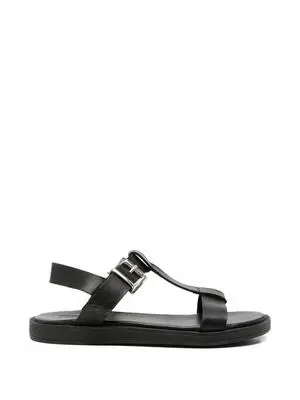 SERGIO MORETTI FIRENZE T-bar Sandals - Black