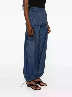CARLA G. Drawstring-cuff Technical Track Pants