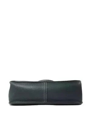 Hermès Halzan Clemence Shoulder Bag - Green