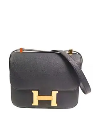 Hermès 24 Constance Shoulder Bag - Blue