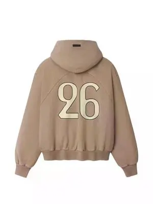 Fear Of God Logo Print Hoodie