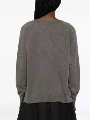 LA JULIE CASHMERE V-neck Raglan Sweater