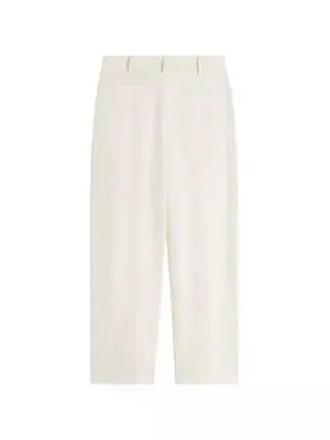 Maison Kitsuné Pleated Wide-leg Trousers