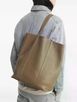 Maison Kitsuné Logo Print Tote Bag