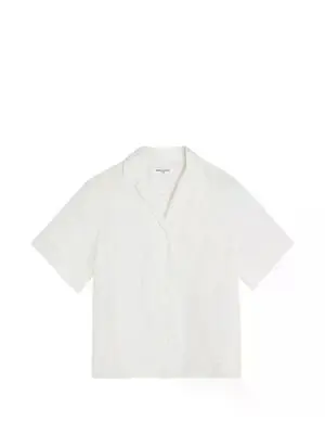 Maison Kitsuné Embroidered Shirt - White