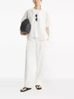 Maison Kitsuné Embroidered Shirt