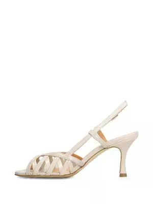 THE SELLER Caged Slingback Sandals