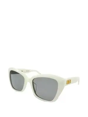 Balenciaga Geometric Frame Sunglasses