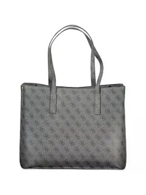 Guess Logo Plaque All-over Pattern Handbag