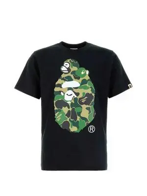 A BATHING APE Abc Camo T-shirt - Black