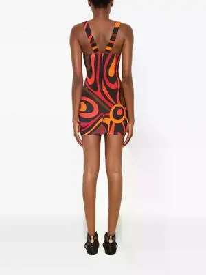 Emilio Pucci Marmo Print Dress