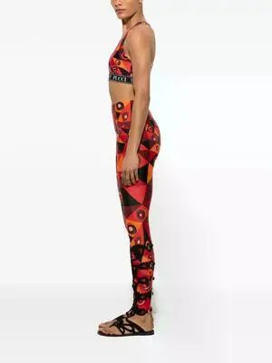 Emilio Pucci Occhi-print Leggings