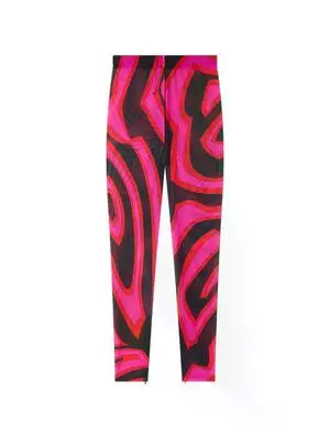 Emilio Pucci Iride-print Leggings - Black