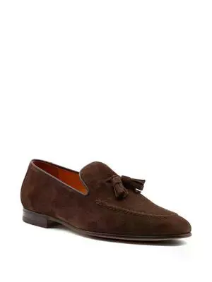 BERWICK 1707 Tassel-detail Suede Loafers