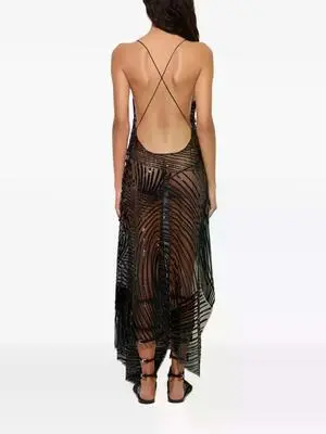 Emilio Pucci Embroidered Tulle Dress