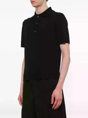 ENTIRE STUDIOS Short-sleeve Buttoned Polo Shirt