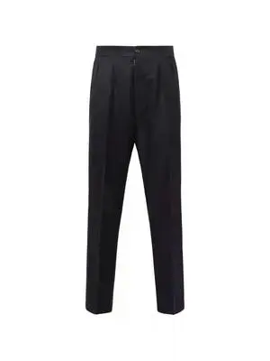 MAISON MARGIELA Pleated Virgin Wool Twill Trousers