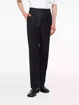 MAISON MARGIELA Pleated Virgin Wool Twill Trousers