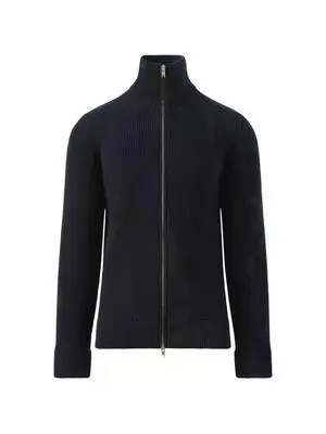 MAISON MARGIELA English-rib Zip Cardigan - Blue