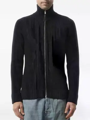 MAISON MARGIELA English-rib Zip Cardigan