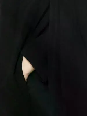 Comme Des Garçons Wool Midi Dress