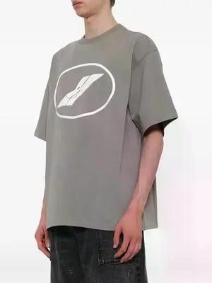 We11Done Round-neck Logo-detail T-shirt