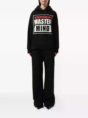 MASTERMIND WORLD Logo-print Drawstring Hoodie - Black