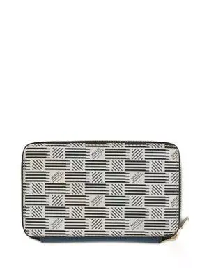 Moreau Signature-motif Zip-around Wallet