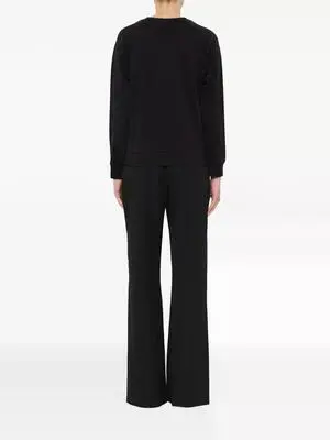 LANVIN Embroidered Jersey Sweater